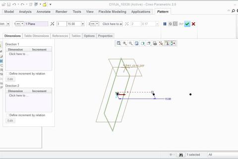 How to make this pattern in Creo? - GrabCAD