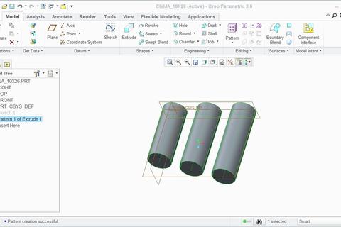 How to make this pattern in Creo? - GrabCAD