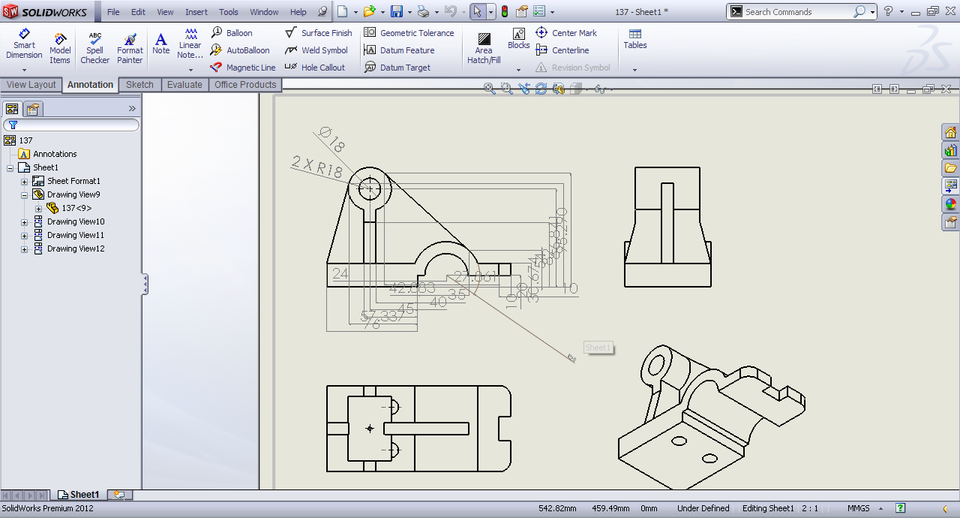 Solidworks Drawing Format