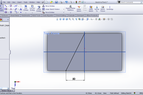 Tutorial - Sketched bend feature (Sheet metal) in SolidWorks? - GrabCAD