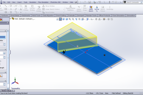 Tutorial - Jog feature (Sheet-metal) in SolidWorks? - GrabCAD