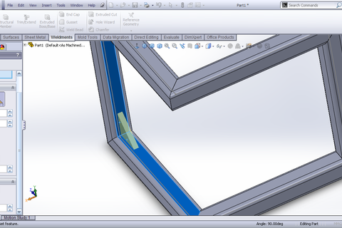 Tutorial - Gusset in Weldment in SolidWorks? - GrabCAD