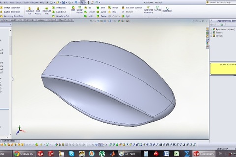 How to model Asus R.O.G. mouse in Solidworks? - GrabCAD