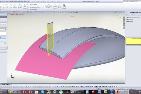 How to model Asus R.O.G. mouse in Solidworks? - GrabCAD
