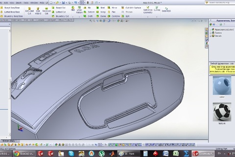 How to model Asus R.O.G. mouse in Solidworks? - GrabCAD