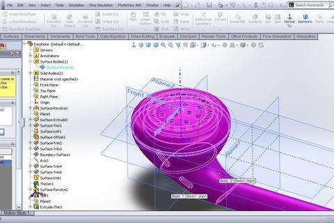 How to model Earphone in SolidWorks? - GrabCAD