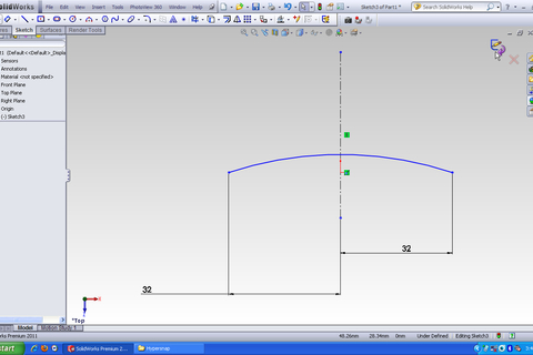 Tutorial: How to make a leaf structure in Solidworks? - GrabCAD