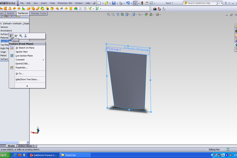 Tutorial: How to make a leaf structure in Solidworks? - GrabCAD
