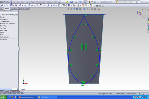 Tutorial: How to make a leaf structure in Solidworks? - GrabCAD