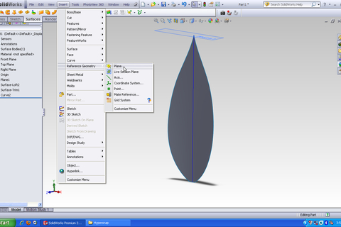 Tutorial: How to make a leaf structure in Solidworks? - GrabCAD