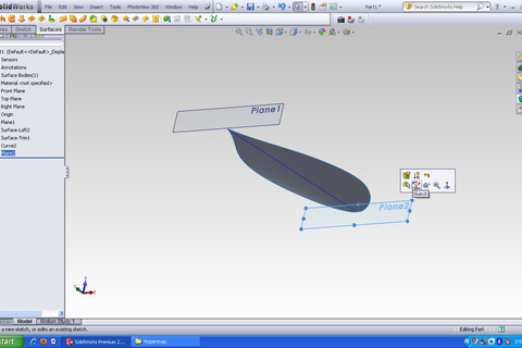 Tutorial: How to make a leaf structure in Solidworks? - GrabCAD