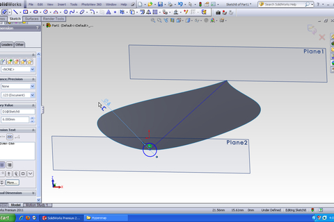Tutorial: How to make a leaf structure in Solidworks? - GrabCAD