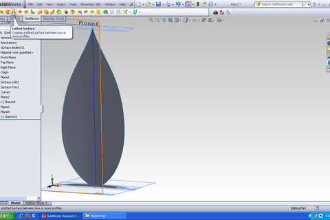 Tutorial: How to make a leaf structure in Solidworks? - GrabCAD