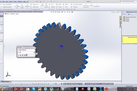 How to model Involute Gear in Solidworks? - GrabCAD