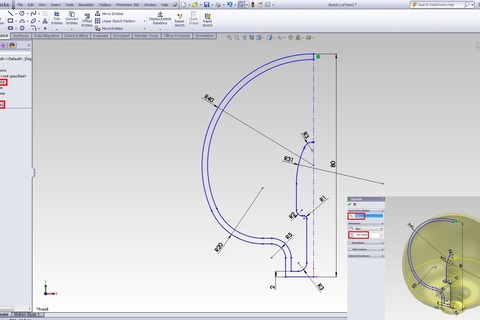How to model a lamp in SolidWorks? - GrabCAD