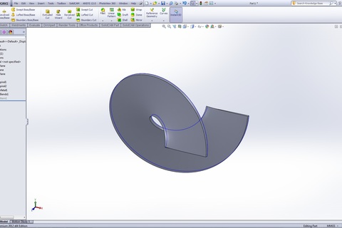 Tutorial: How to model helix as sheet metal part? - GrabCAD