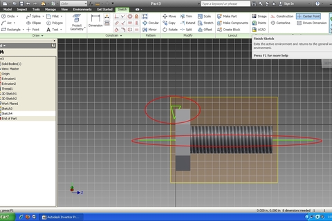 Tutorial: How to model a hexagonal bolt in Autodesk Inventor? - GrabCAD