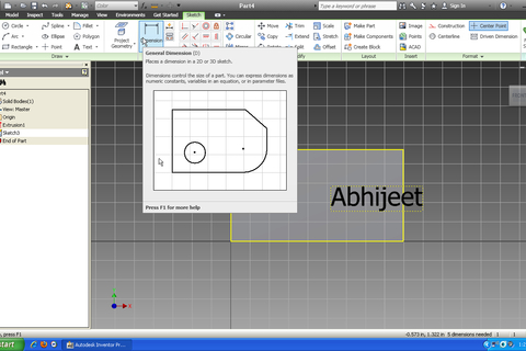 Tutorial: How to scribe a text on a surface in Autodesk Inventor? - GrabCAD