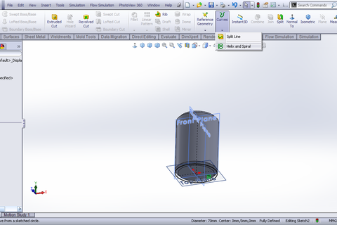 Tutorial - Creating knurl in SolidWorks? - GrabCAD
