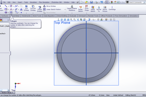 Tutorial - Creating knurl in SolidWorks? - GrabCAD