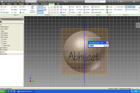 Tutorial: How to use emboss feature in Autodesk Inventor? - GrabCAD
