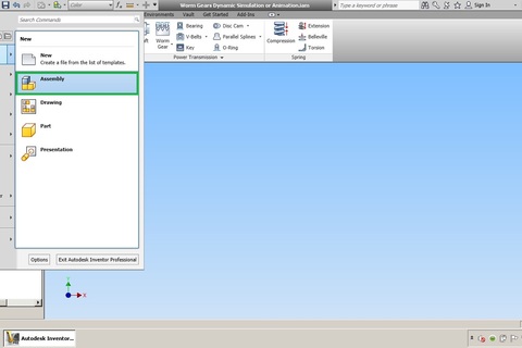 How to make Worm Gear and its Dynamic Simulation or Animation in ...
