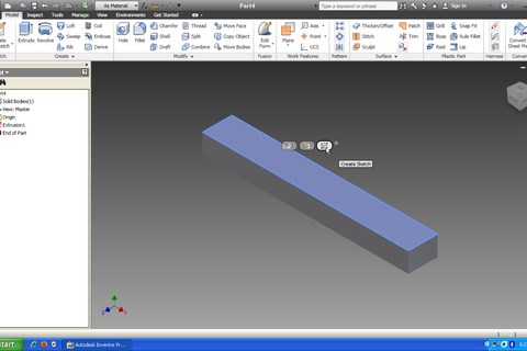 Tutorial: How to use "bend part" feature in Autodesk Inventor? - GrabCAD