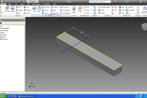 Tutorial: How to use "bend part" feature in Autodesk Inventor? - GrabCAD