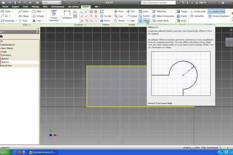 Tutorial: How to use rib feature in Autodesk Inventor? - GrabCAD