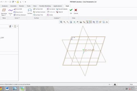 Tutorial: How to use Style command in PTC Creo Parametric? - GrabCAD