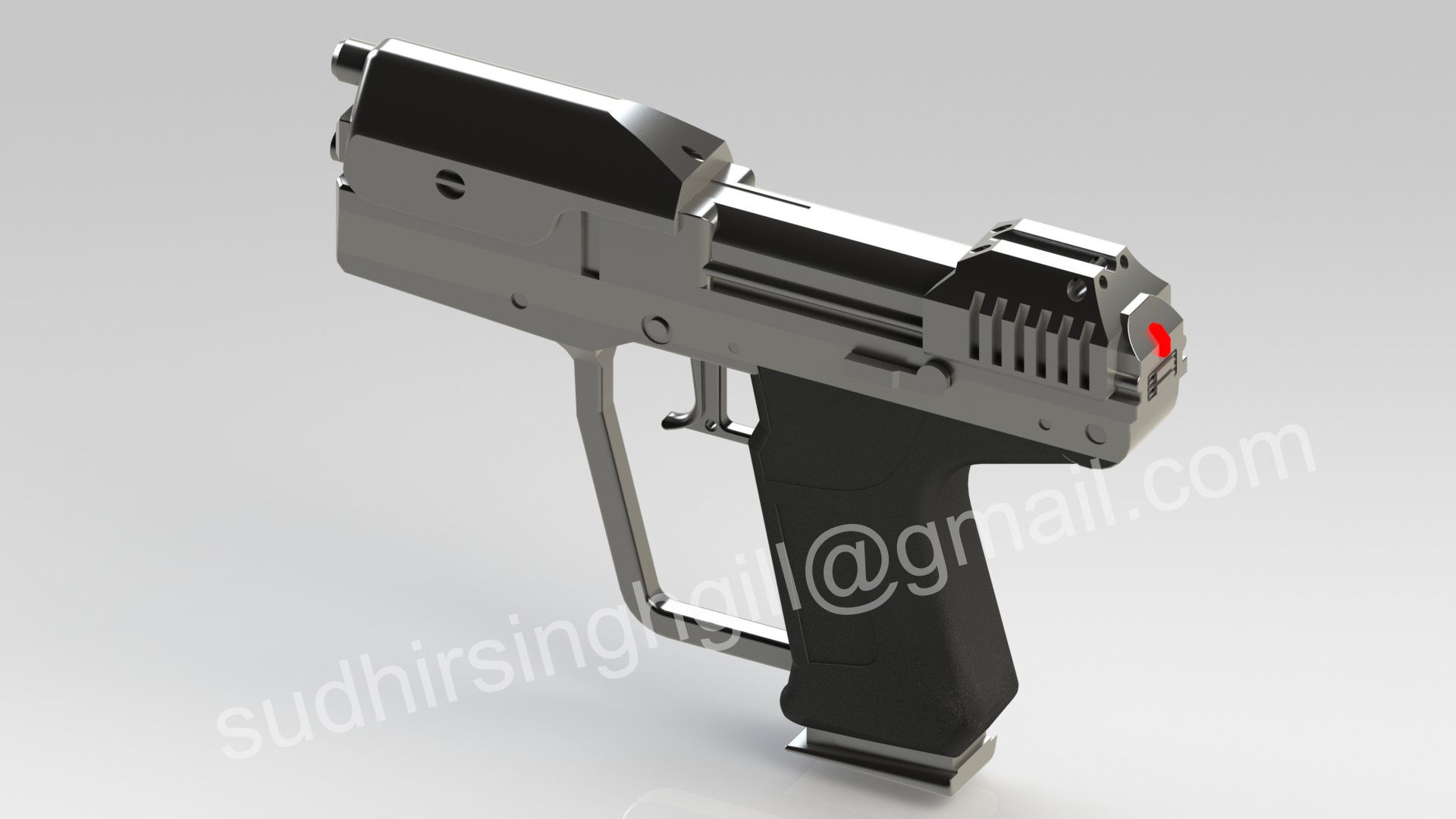 Pistol model design time | GrabCAD Questions