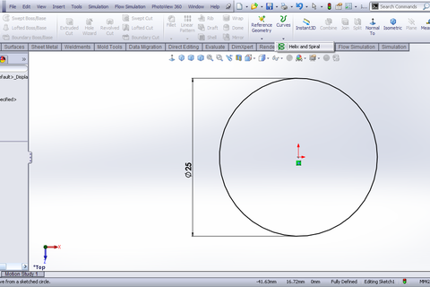 Tutorial - Modeling a Taper helix in SolidWorks? - GrabCAD