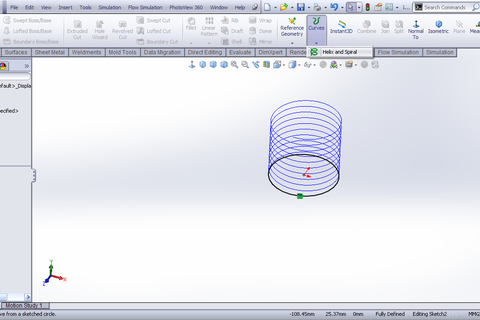 Tutorial - Modeling a Taper helix in SolidWorks? - GrabCAD