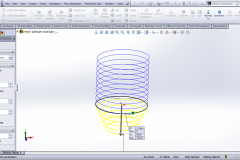 Tutorial - Modeling a Taper helix in SolidWorks? - GrabCAD