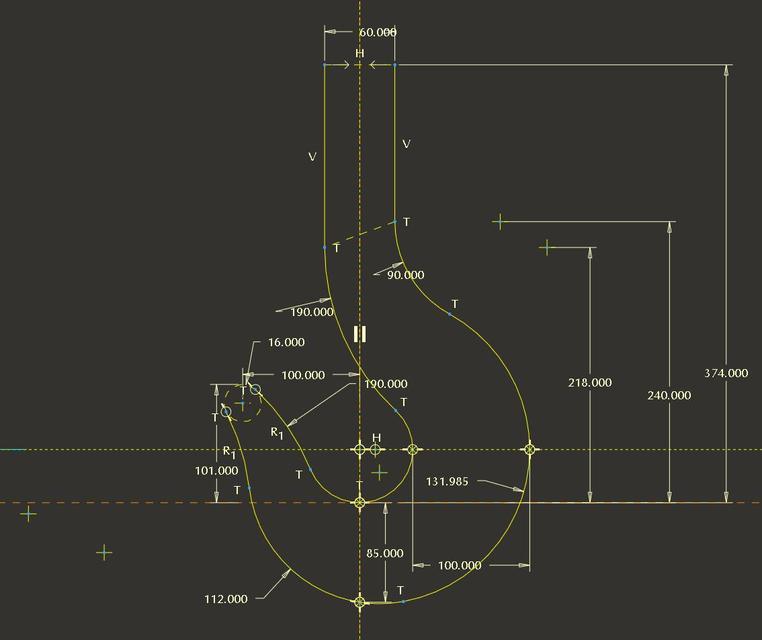 Tutorial:How to model Hook in Pro/ENGINEER? - GrabCAD