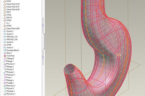 Tutorial:How to model Hook in Pro/ENGINEER? - GrabCAD