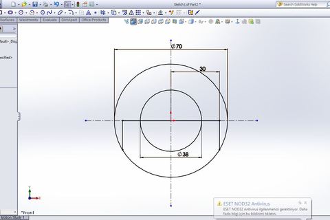 Tutorial how to make engine part 2 - GrabCAD