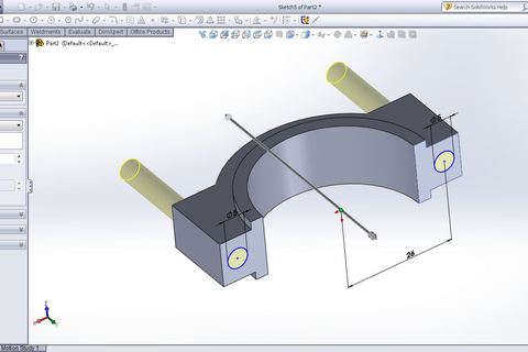 Tutorial how to make engine part 2 - GrabCAD