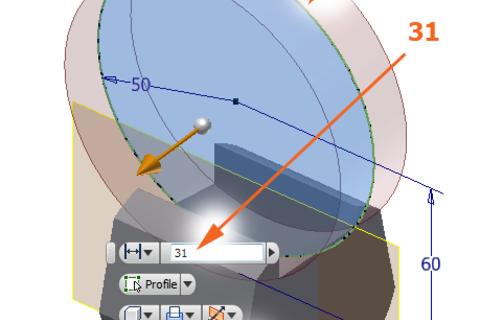How to model a Control lever shaft using Inventor 2014? - GrabCAD