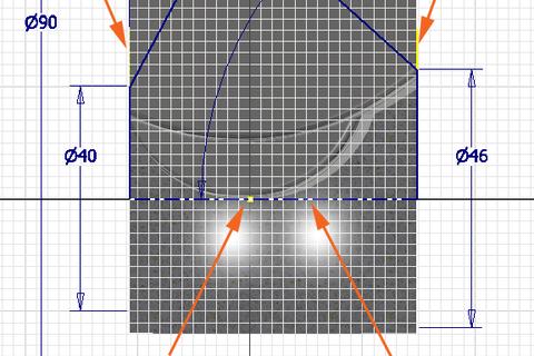 How to model a Control lever shaft using Inventor 2014? - GrabCAD