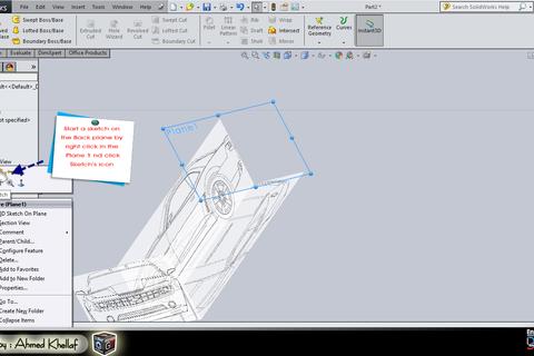 How to setting up blueprints in solidWorks ? - GrabCAD