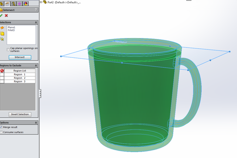How can we calculate the volume of a drawn model using SolidWorks ...