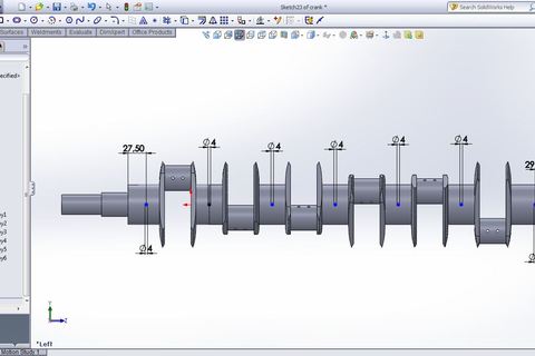 Tutorial how to make engine part 5 - GrabCAD