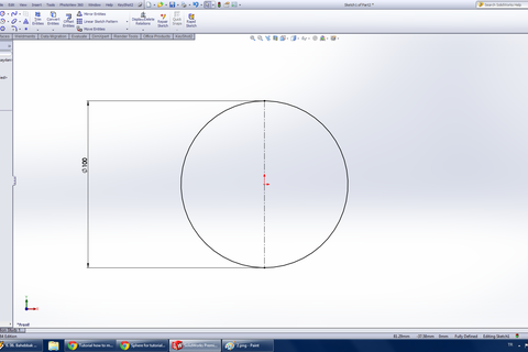 Tutorial how to make a basic sphere in Solidworks? - GrabCAD