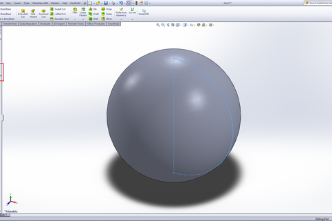 Tutorial how to make a basic sphere in Solidworks? - GrabCAD