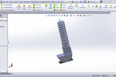 Tutorial - Modeling a Hook bolt in SolidWorks? - GrabCAD