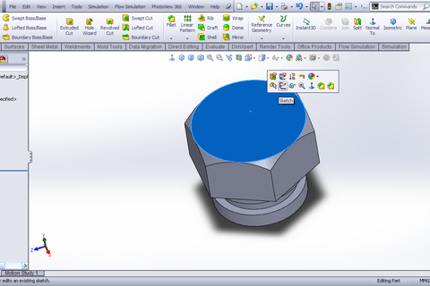 Tutorial - Modeling Ring collar nut in SolidWorks? - GrabCAD