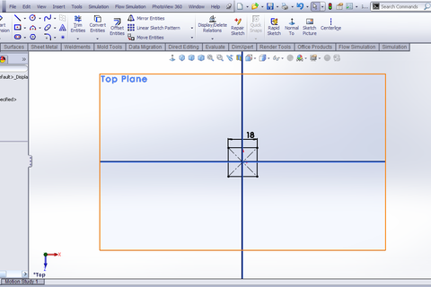 Tutorial - Modeling square Head bolt with square Nut in SolidWorks ...