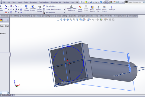 Tutorial - Modeling square Head bolt with square Nut in SolidWorks? - GrabCAD