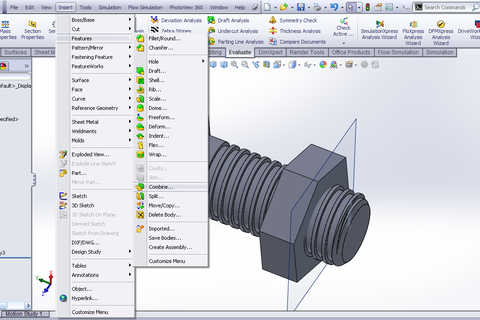 Tutorial - Modeling square cut nut in SolidWorks? - GrabCAD